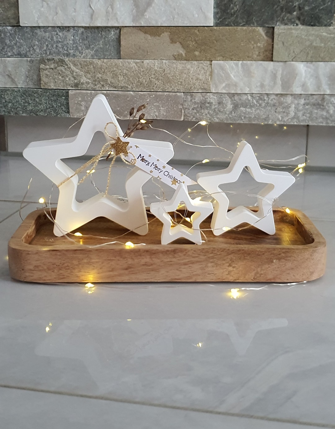 Sterne aus Raysin | Deko Set | Weihnachten | Advent | Winter | Geschenk ...