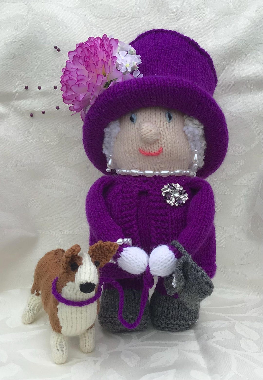 Queen Elizabeth II Doll - Etsy