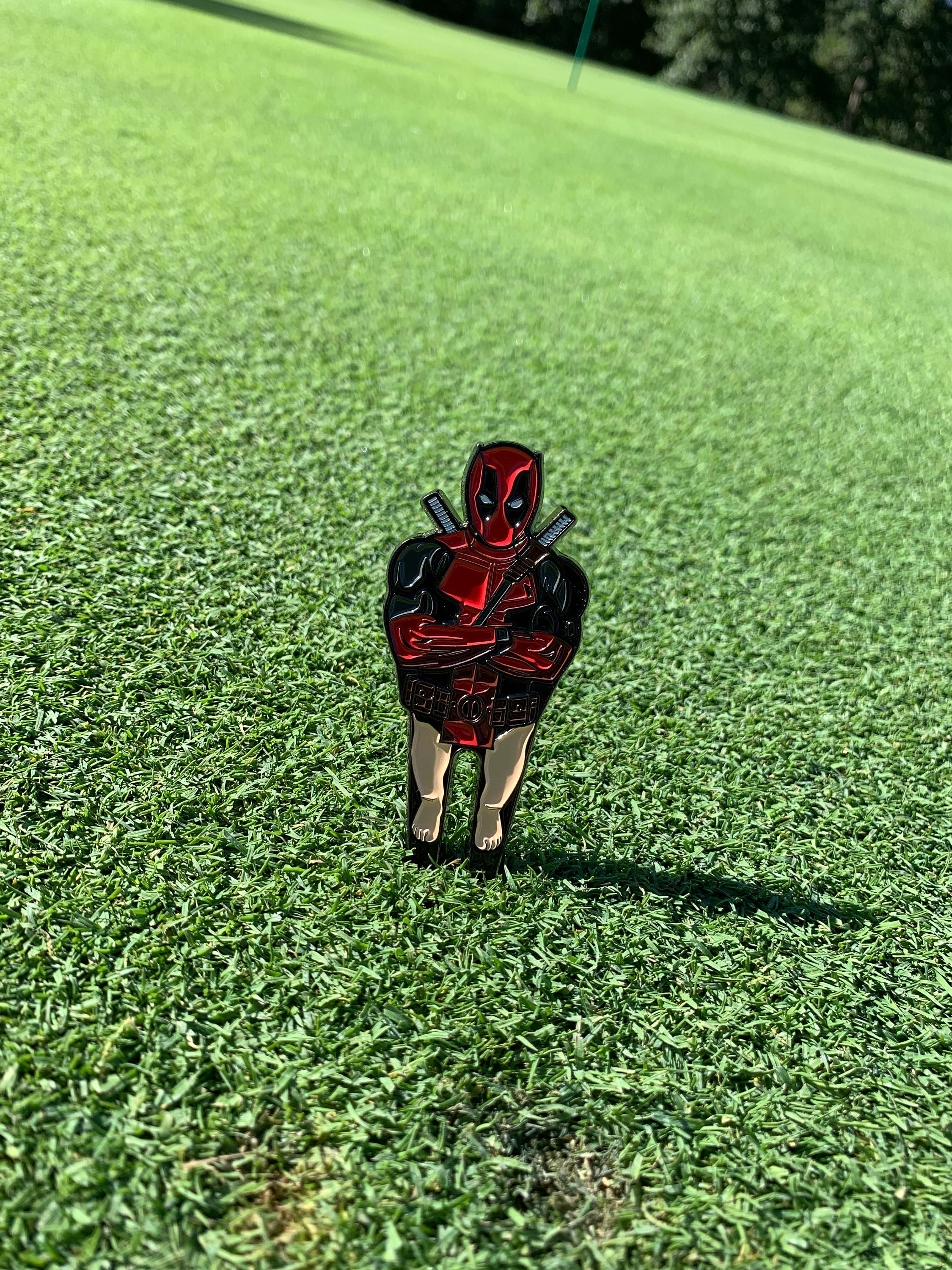 Golf Divot Tool & Ball Marker Set, Deadpool Inspired Christmas Gift for ...