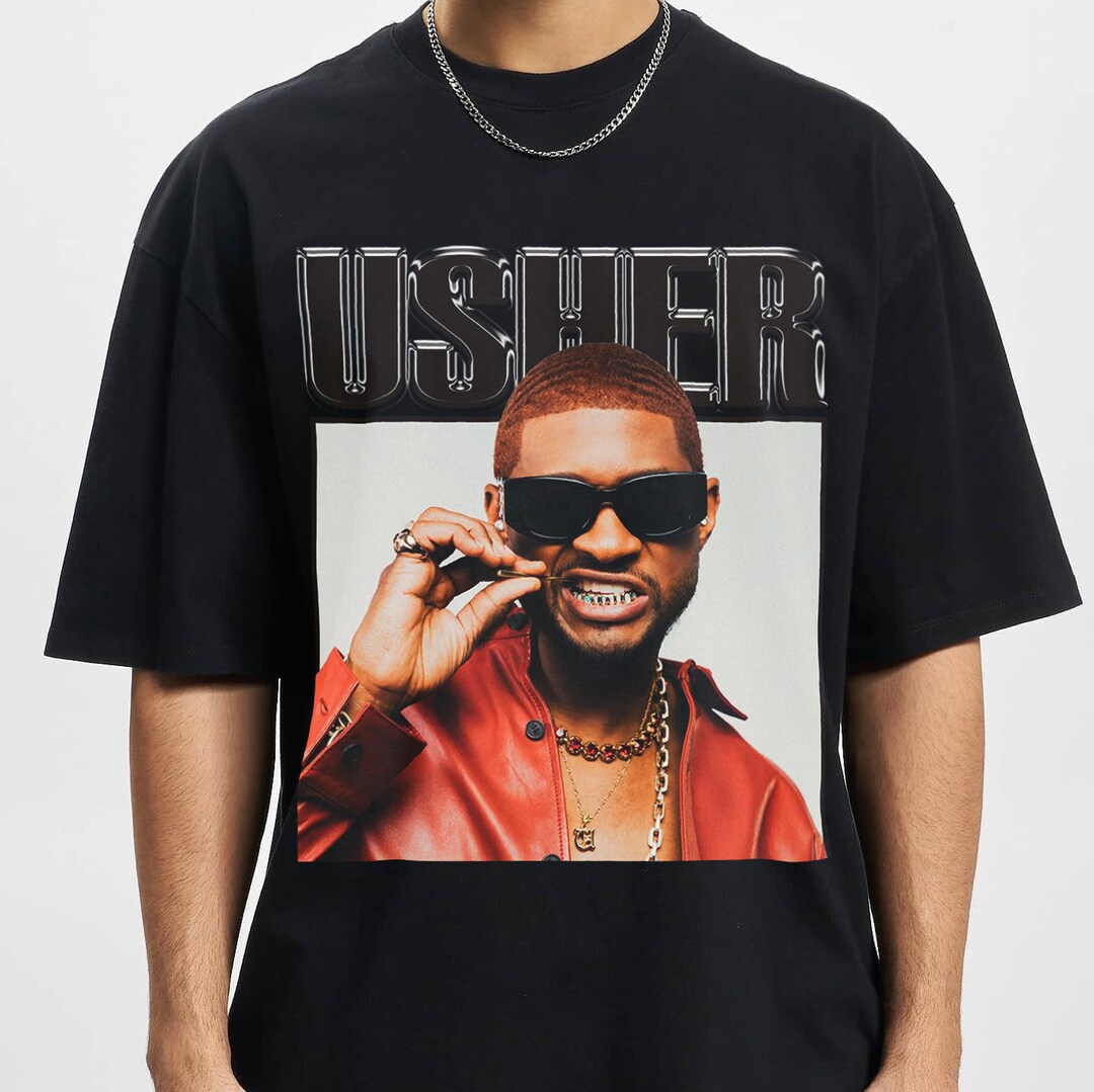 Usher Shirt, Retro Usher Graphic Tee, Vintage Usher 90s Shirt, Usher ...