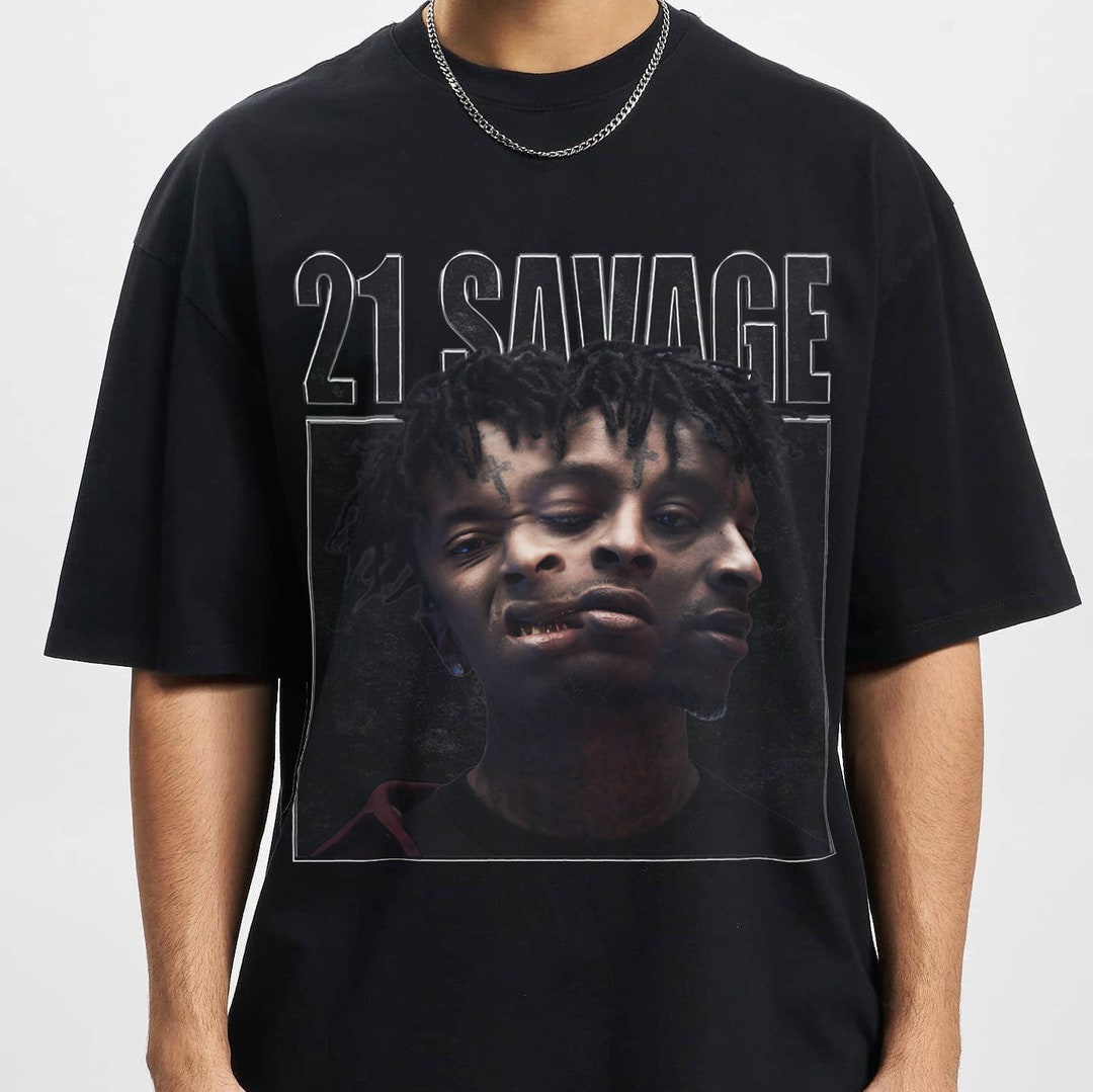 21 Savage T Shirt, 21 Savage Merch, 21 Savage Concert Tour Shirt ...