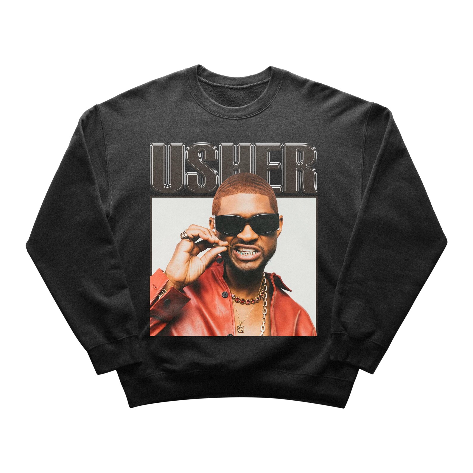 Usher Shirt, Retro Usher Graphic Hoodie, Vintage Usher 90s Sweatshirt ...