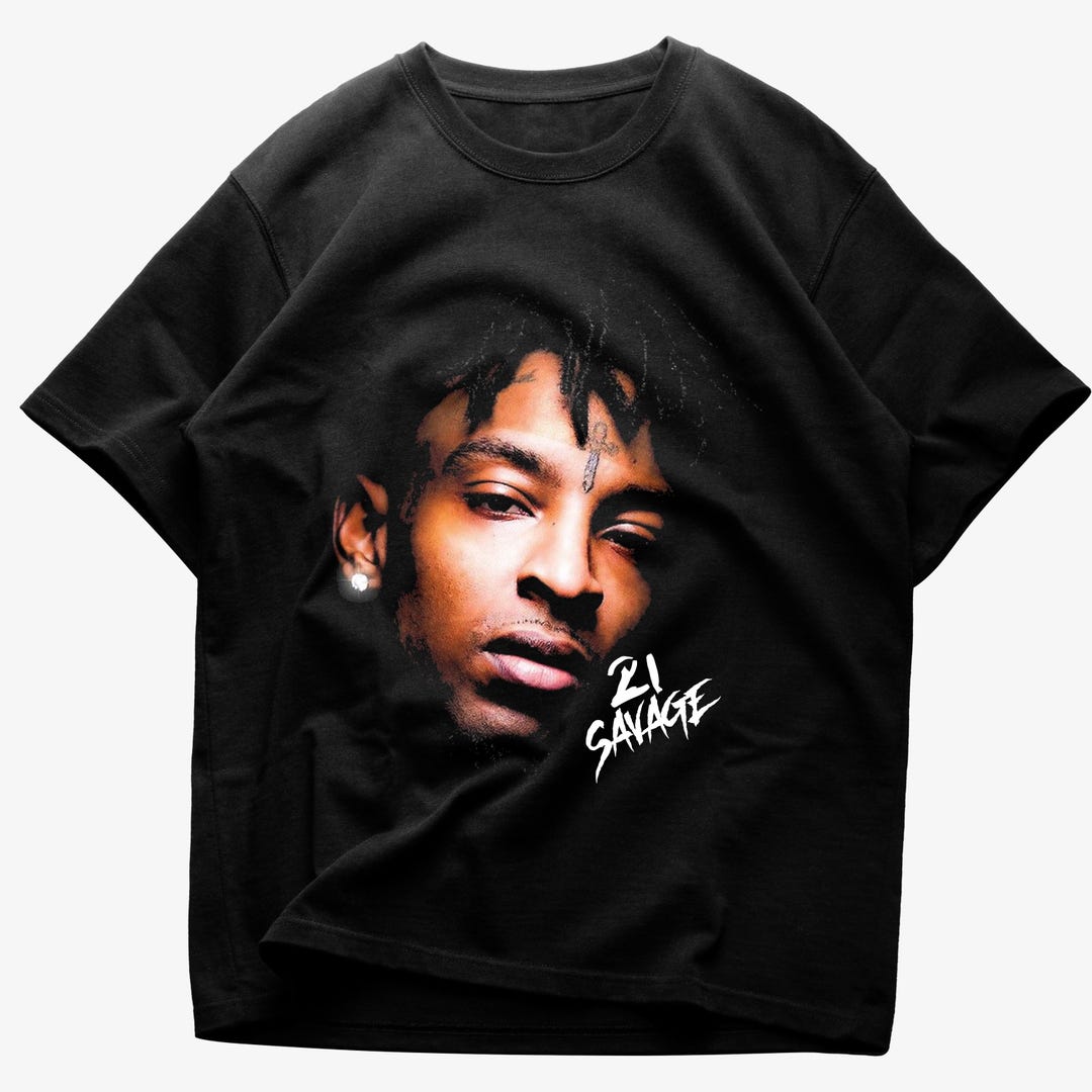 21 Savage Shirt, 21 Savage Merch, 21 Savage Concert Tour Shirt, Bootleg ...