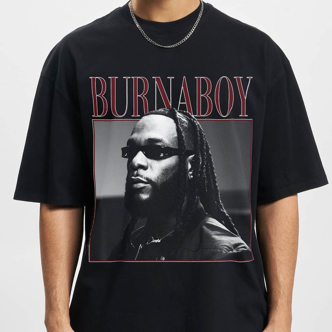 Burna Boy Shirt, Love, Graphic Tee, 90s Vintage Style Shirt, Concert ...