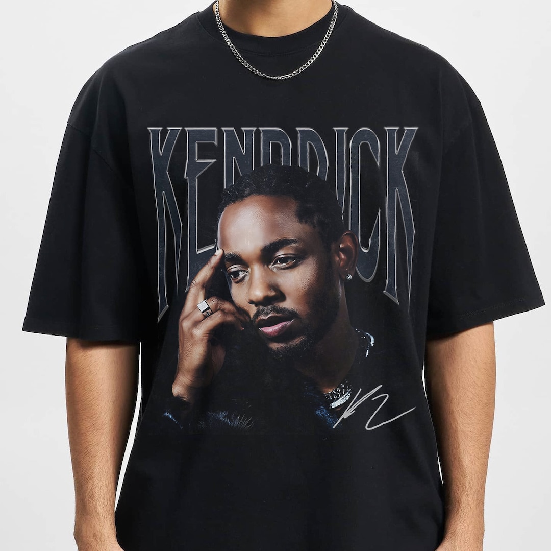 Kendrick Lamar Graphic Tee, Autograph Vintage Rap Tee, Graphic Tee, J ...
