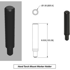 Sharpie Marker Holder, Spring Loaded, Hand and Machine Torch Versions ...