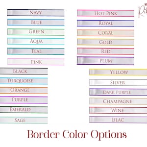 Custom Embroidered Sash Custom Text Sash Personalized Homecoming ...