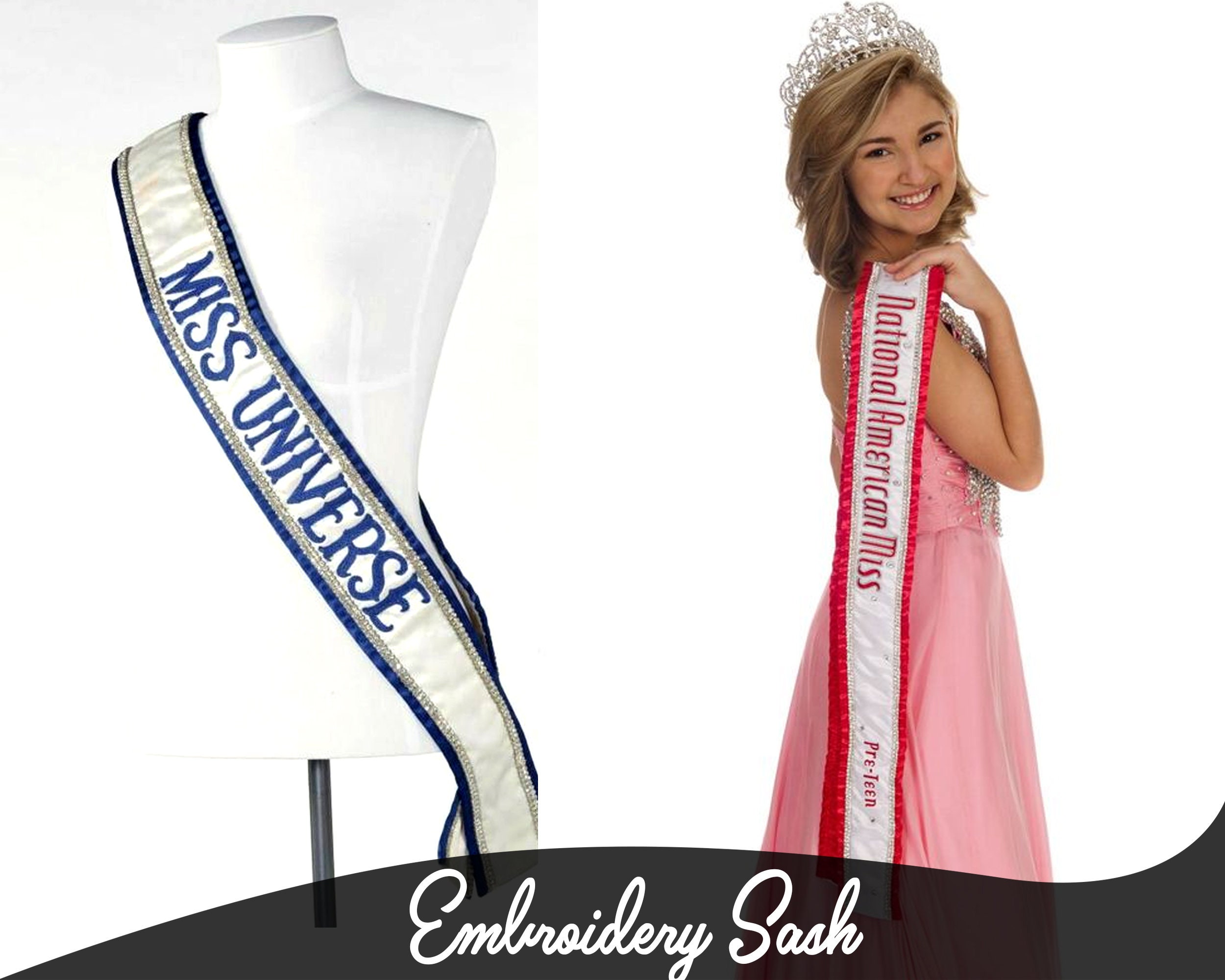 Bridal Lace Sash Custom Border Sash Personalized Gifts - Etsy