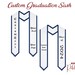 Graduation Stole Sash Your Custom Logo Graduation Sash Stole ...