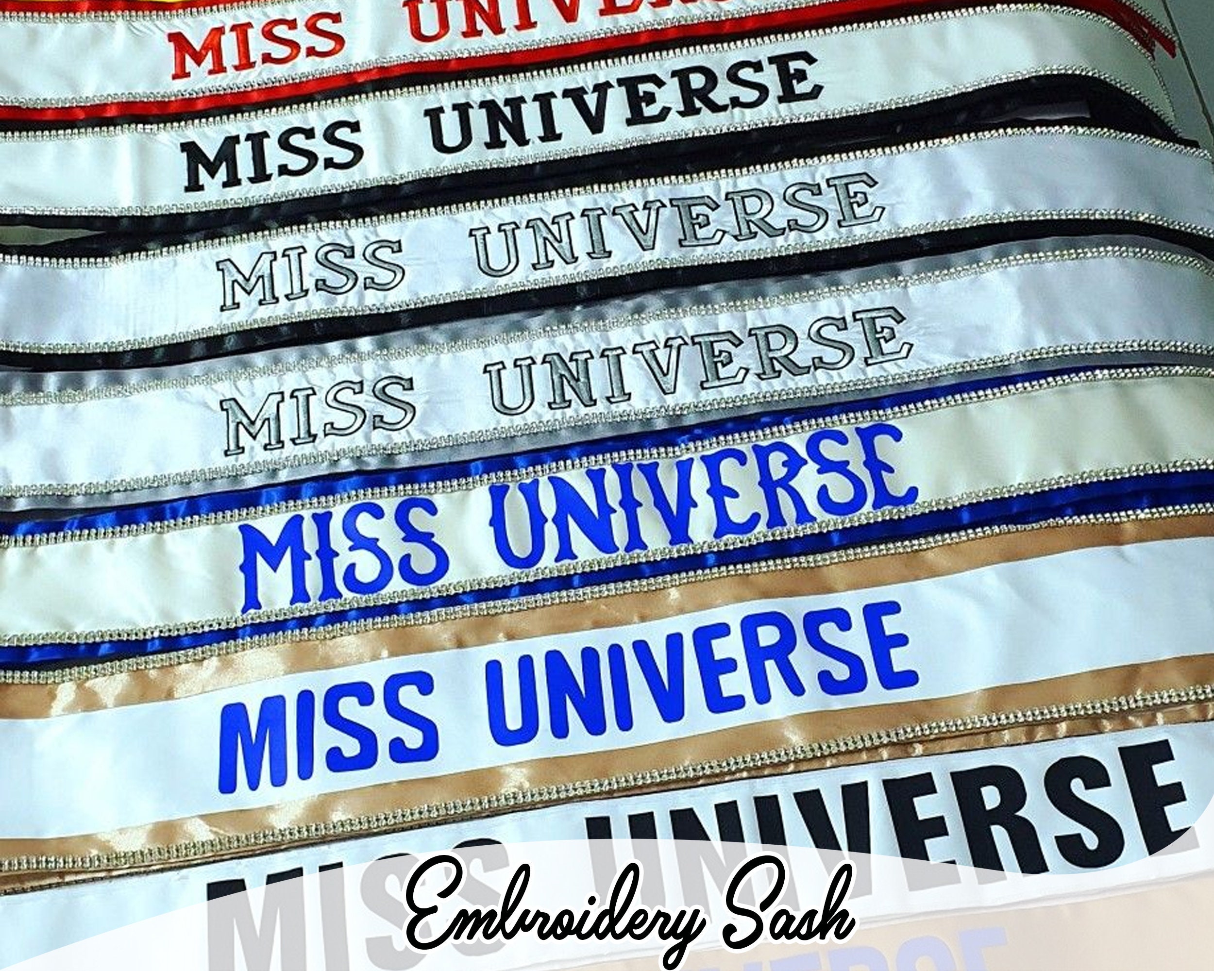 Bridal Lace Sash Custom Border Sash Personalized Gifts Embroidery Lace ...