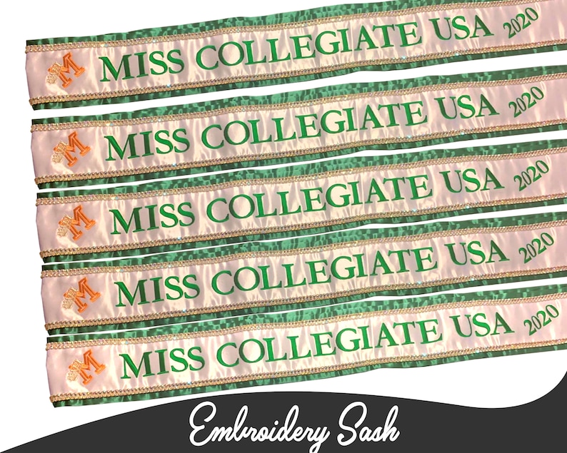 Bridal Lace Sash Custom Border Sash Personalized Gifts Embroidery Lace ...