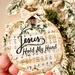 Jesus Hold My Hand Ornament: Hymnal Art, Christian Gift - Etsy