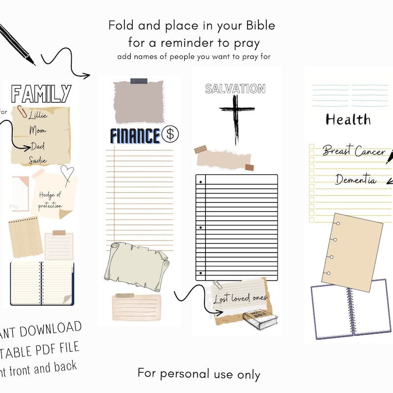 Prayer Reminder - Etsy