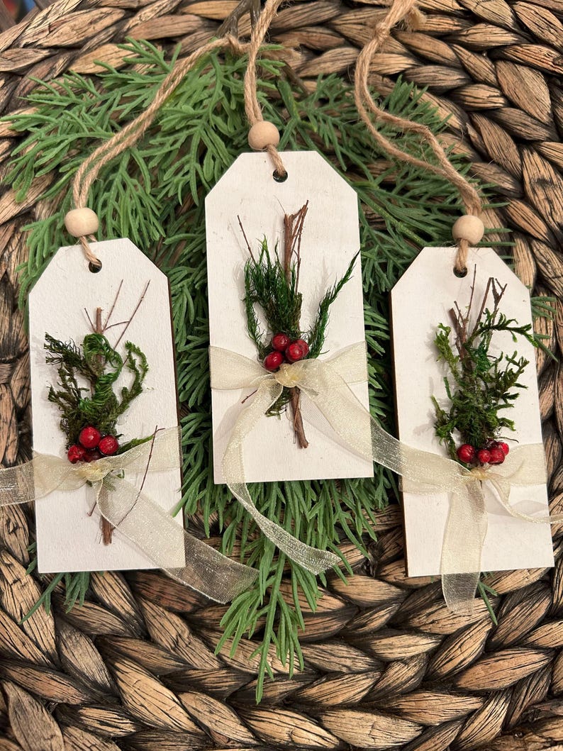 Christmas Ornaments, Gift Tags, Christmas Tree Tags, Gift Bag Tags ...