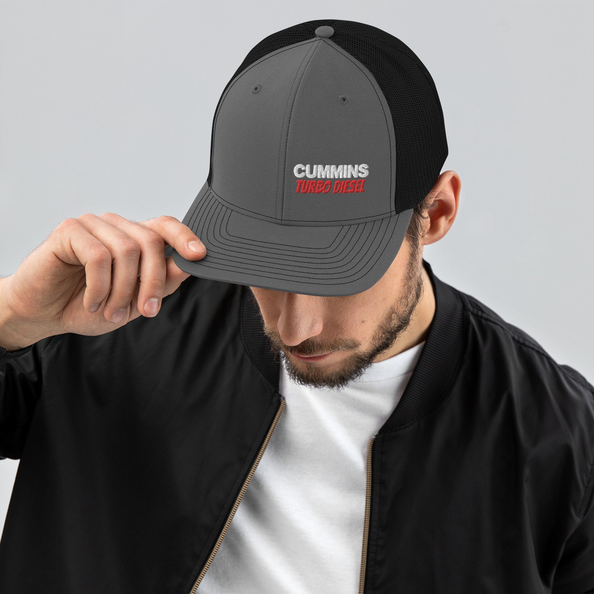 White Cummins Trucker Cap - Etsy