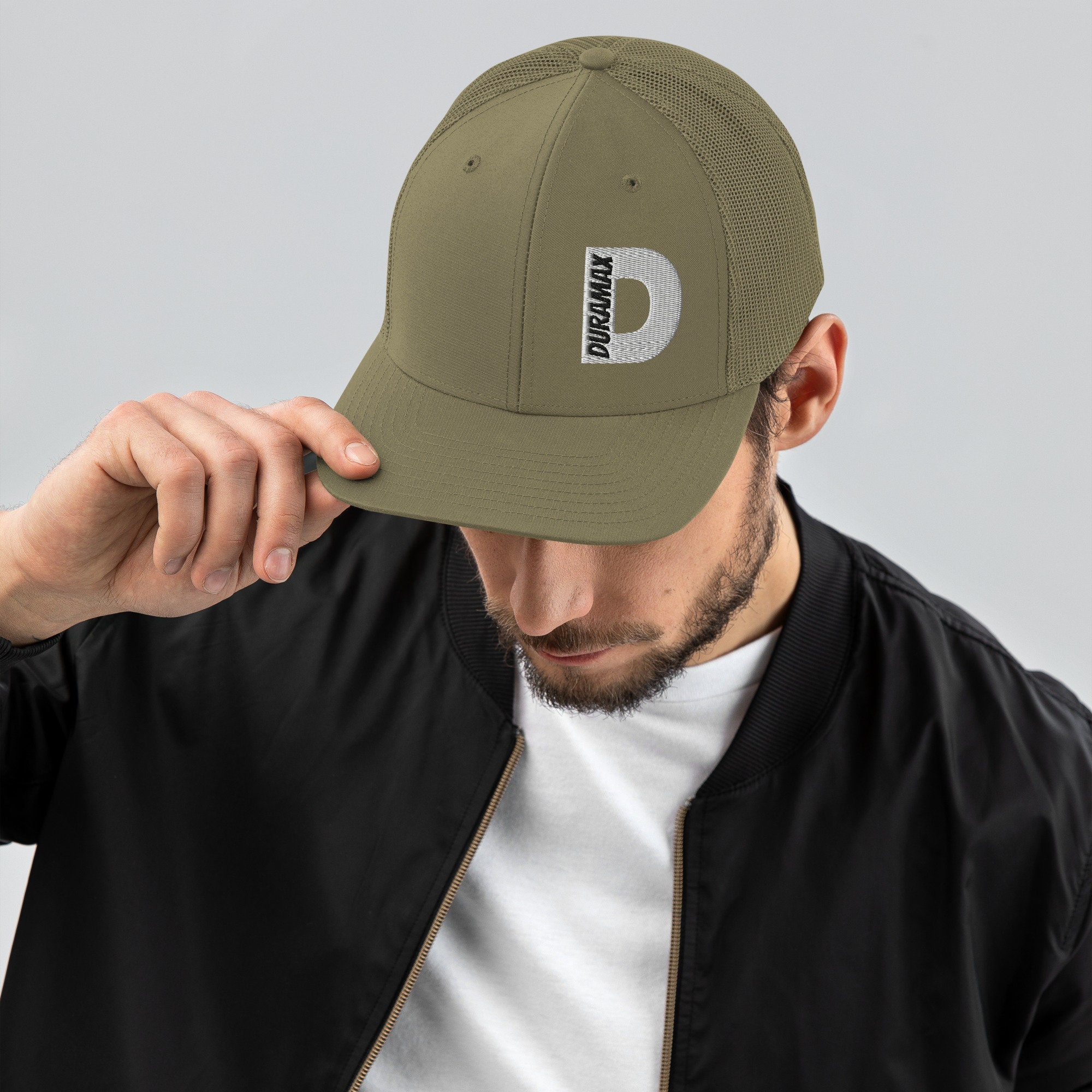 Black D-duramax Trucker Cap - Etsy