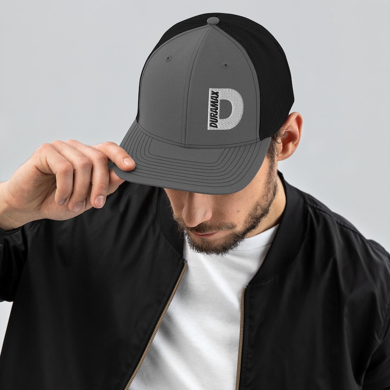 Black D-duramax Trucker Cap - Etsy