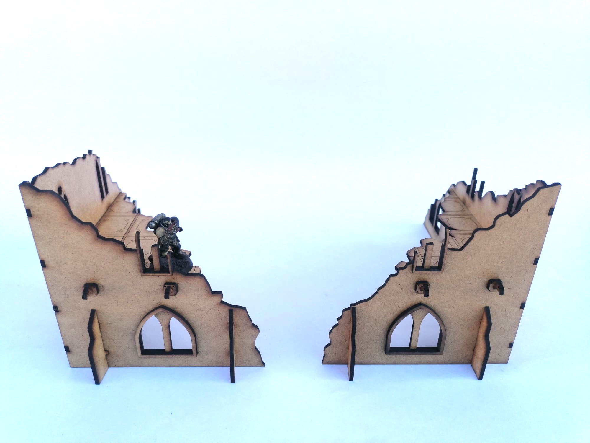 Ruins for Wargames - Laser Cut Template - Etsy