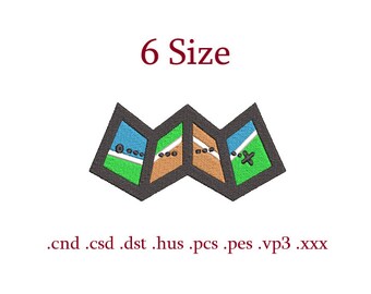 Block Island Rhode Island Run Stitch Map Embroidery Design - Etsy