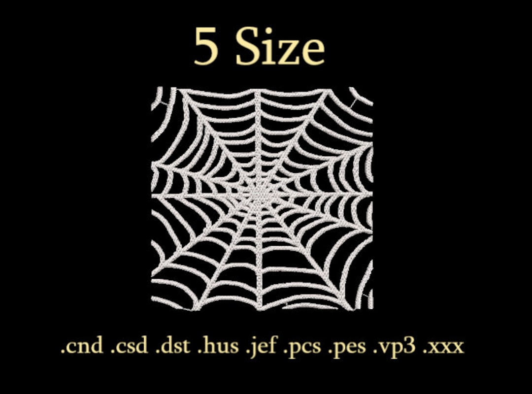Cobweb Embroidery Design - Etsy