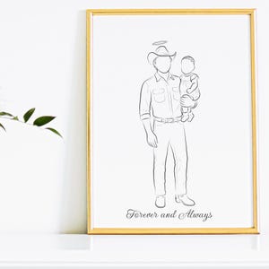 Custom Memorial Portraits, Personalized Memorial Artwork, Memorial ...