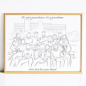 Personalized Graduation Line Art, Graduation Present, Custom Line ...