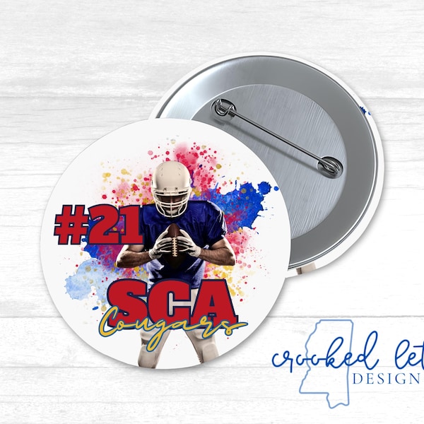 Game Day Buttons - Etsy