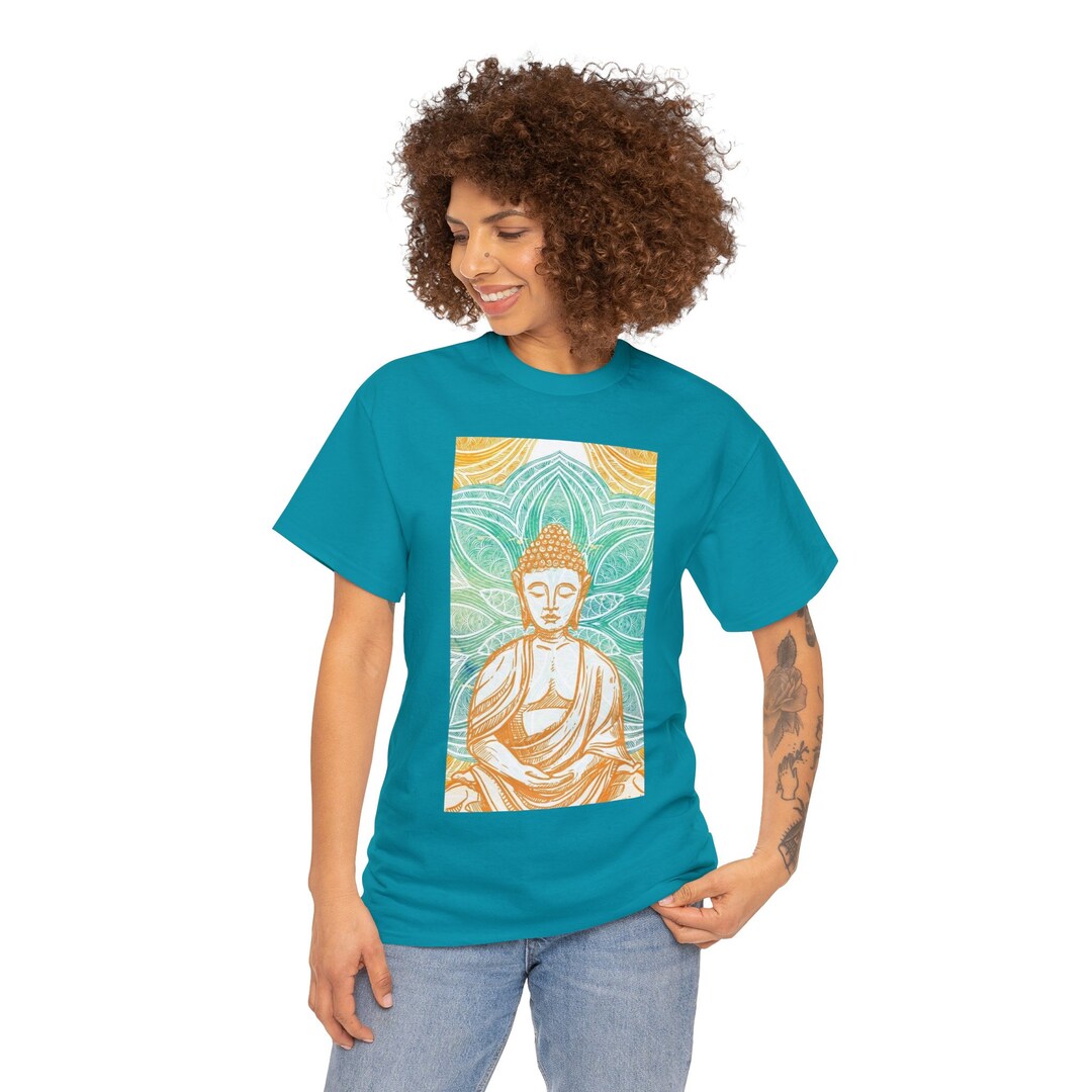 Camisetas De Buda Para Parejas,conecta En Armonía Y Estilo,diseño ...