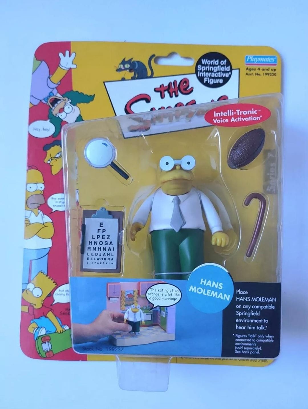 The Simpsons World of Springfield Interactive Figures Hans Moleman ...