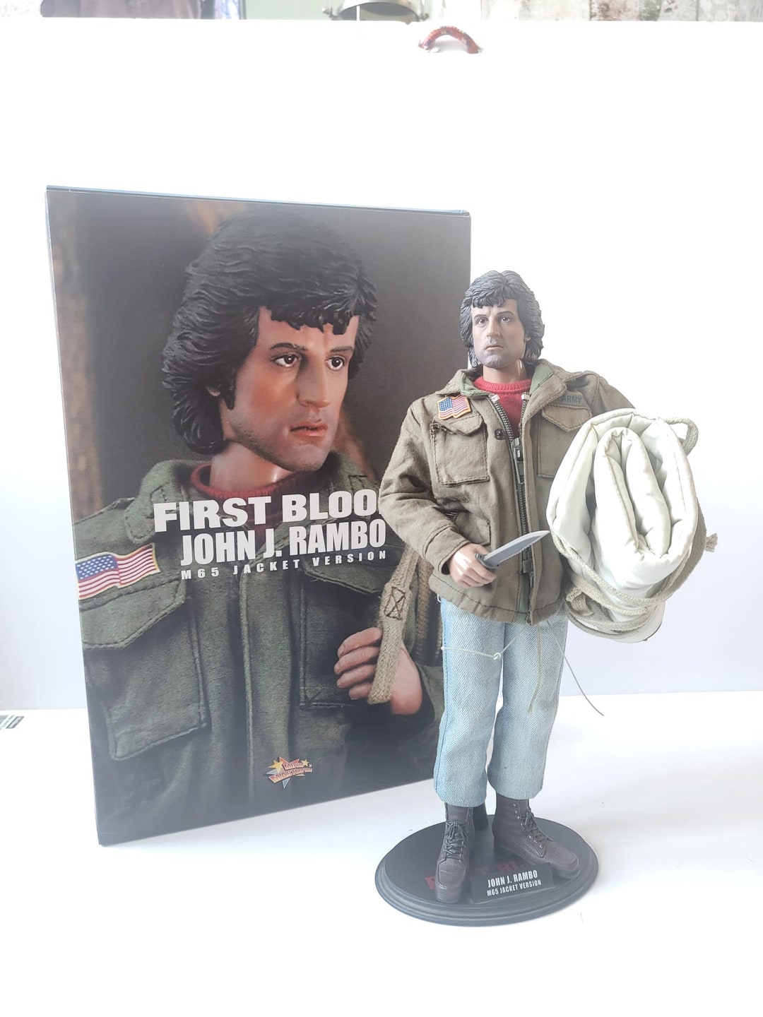 Rambo: First Blood John J Rambo M65 Jacket Version Rambo Hot Toys 1/6th ...