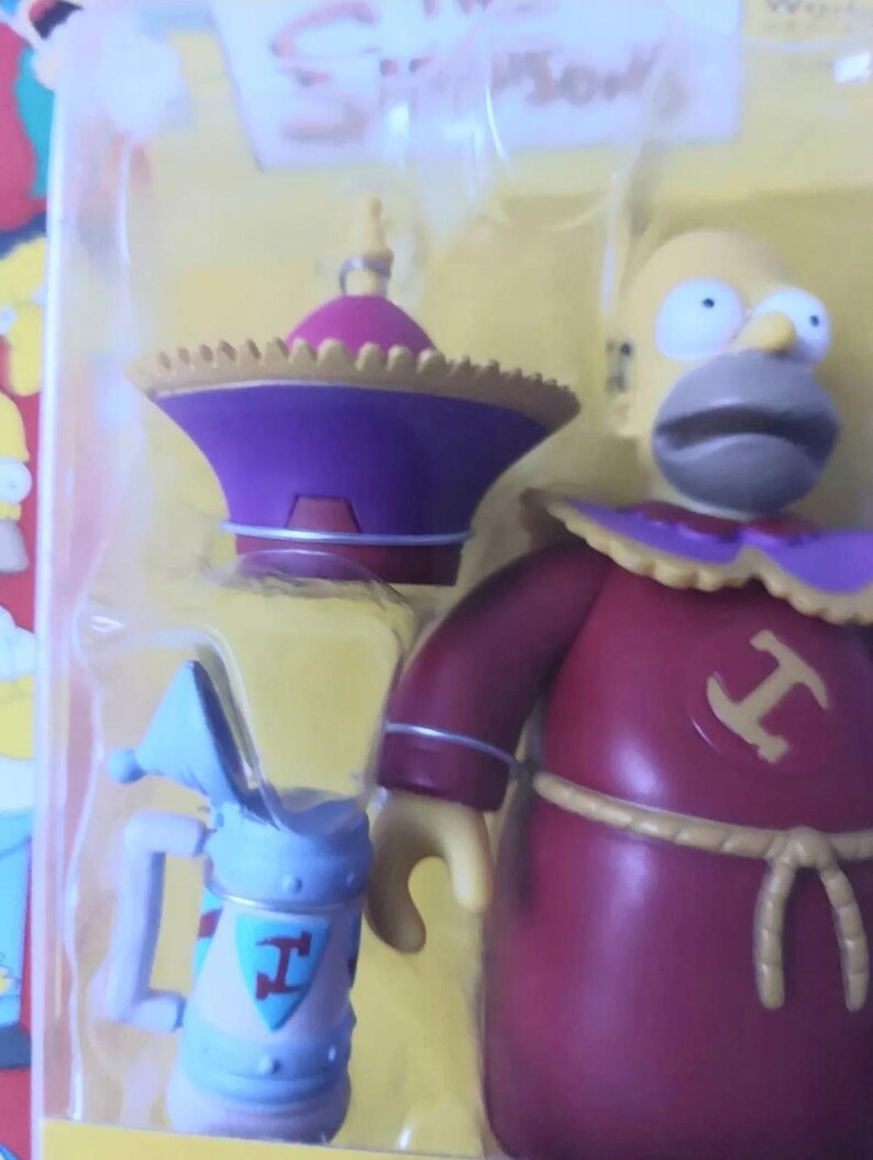 The Simpsons World of Springfield Interactive Figures Stonecutter Homer ...