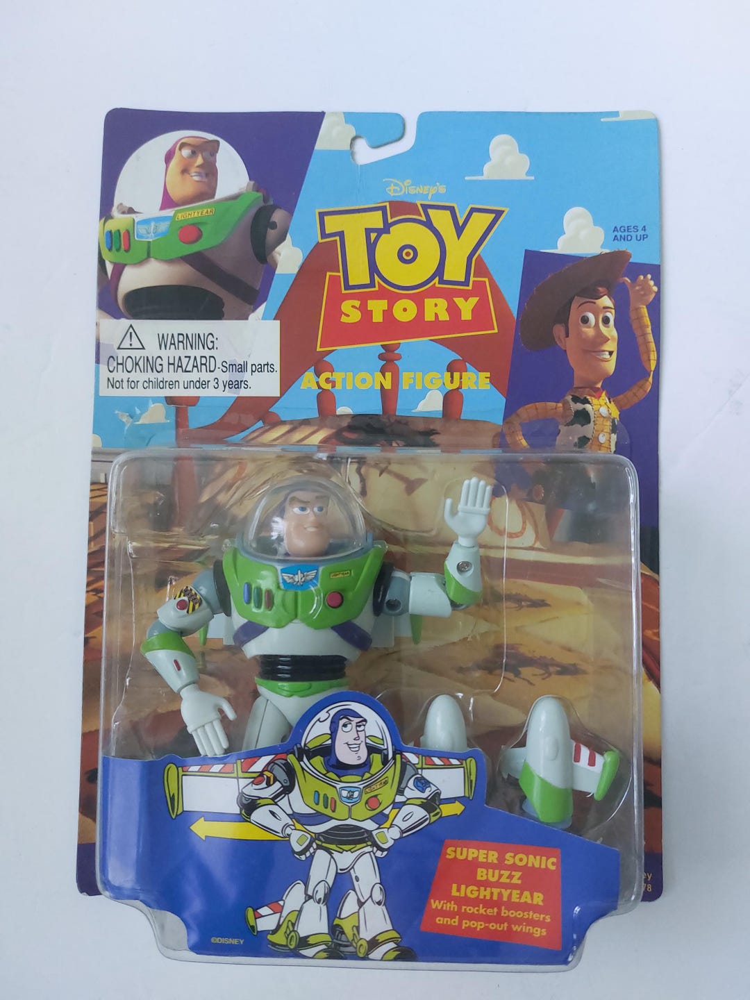 Toy Story Super Sonic Buzz Lightyear Action Figure Thinkway Toys Disney ...