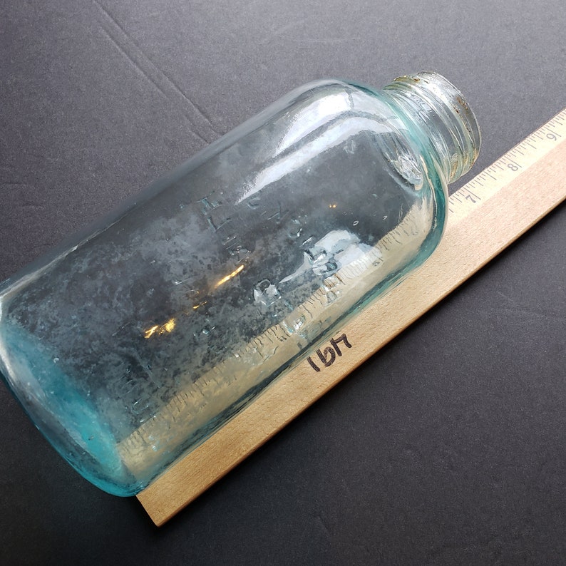 Horlicks Malted Milk Tinted Glass Bottle Racine Wis London Eng Etsy