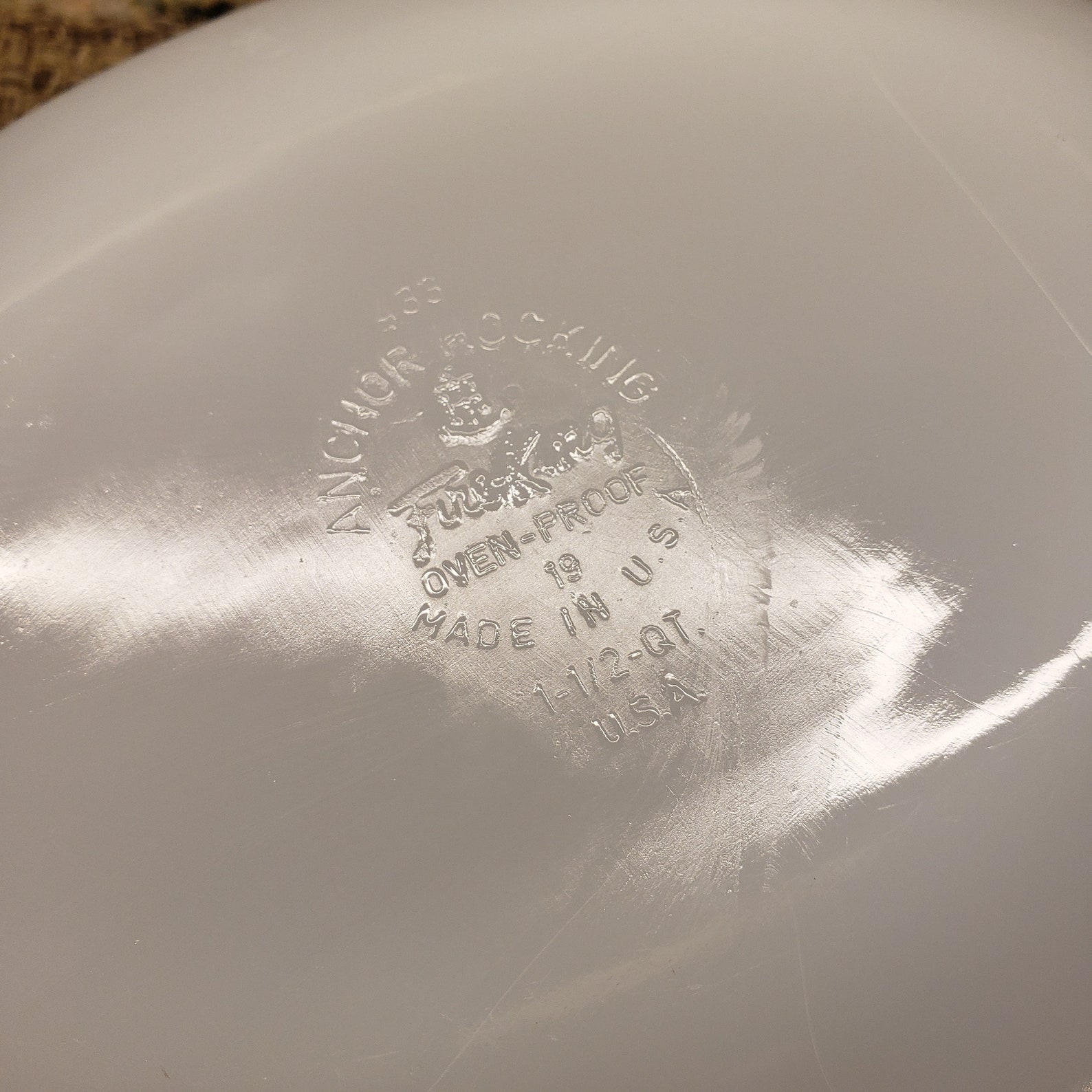 Anchor Hocking Blue Cornflower White Glass Casserole Dishes - Etsy