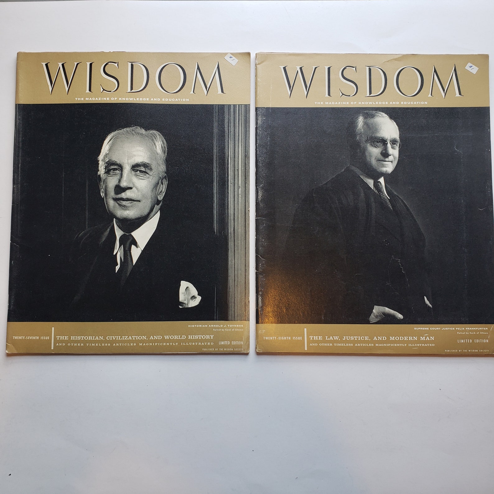 Wisdom Magazine Lot of 6 Vintage 1950s Magazines - Etsy