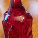 Fenton Ruby Red Vintage Barrell Glass Bell - Etsy