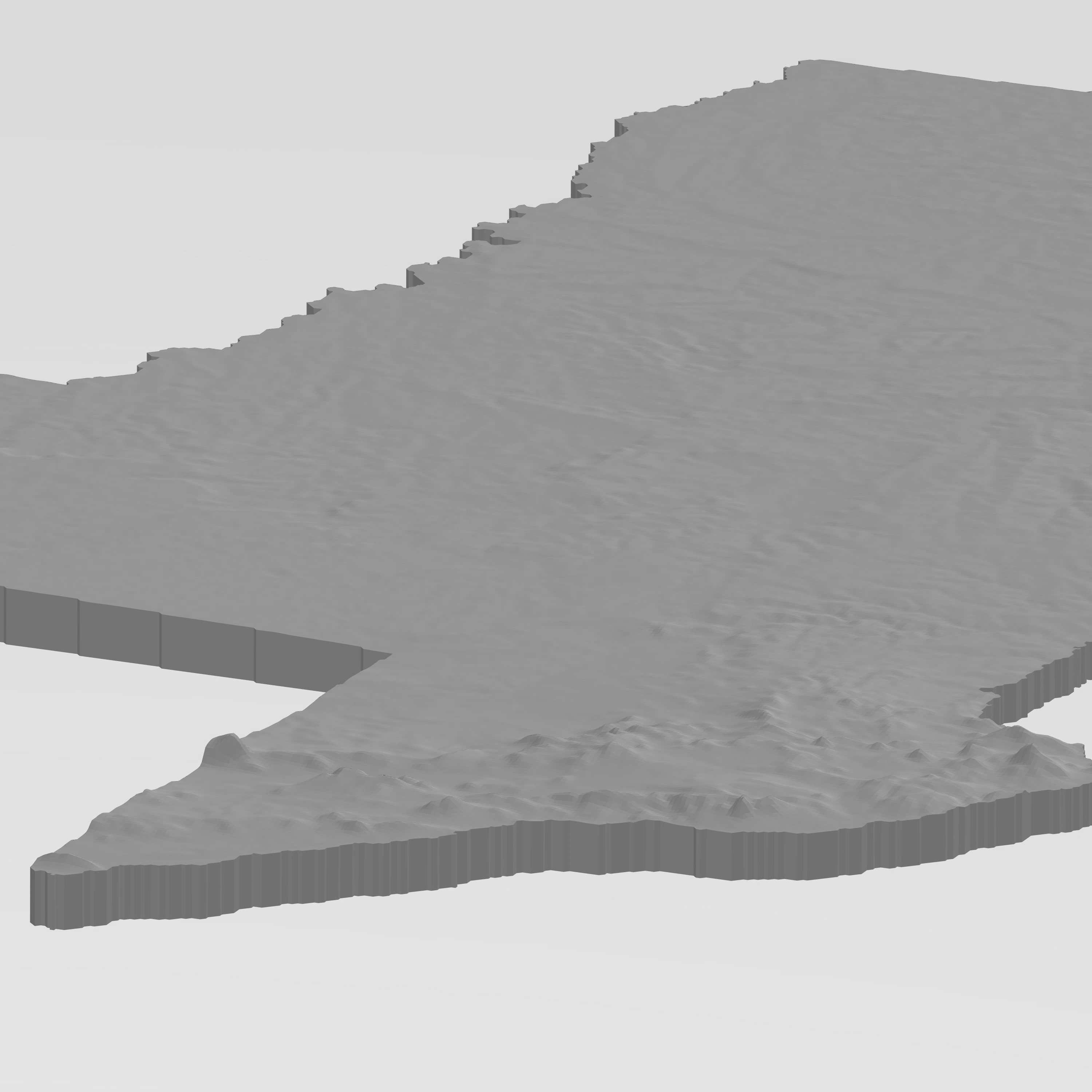 Texas - .stl Topographical Model - for 3D Printing and CNC Machining - Etsy