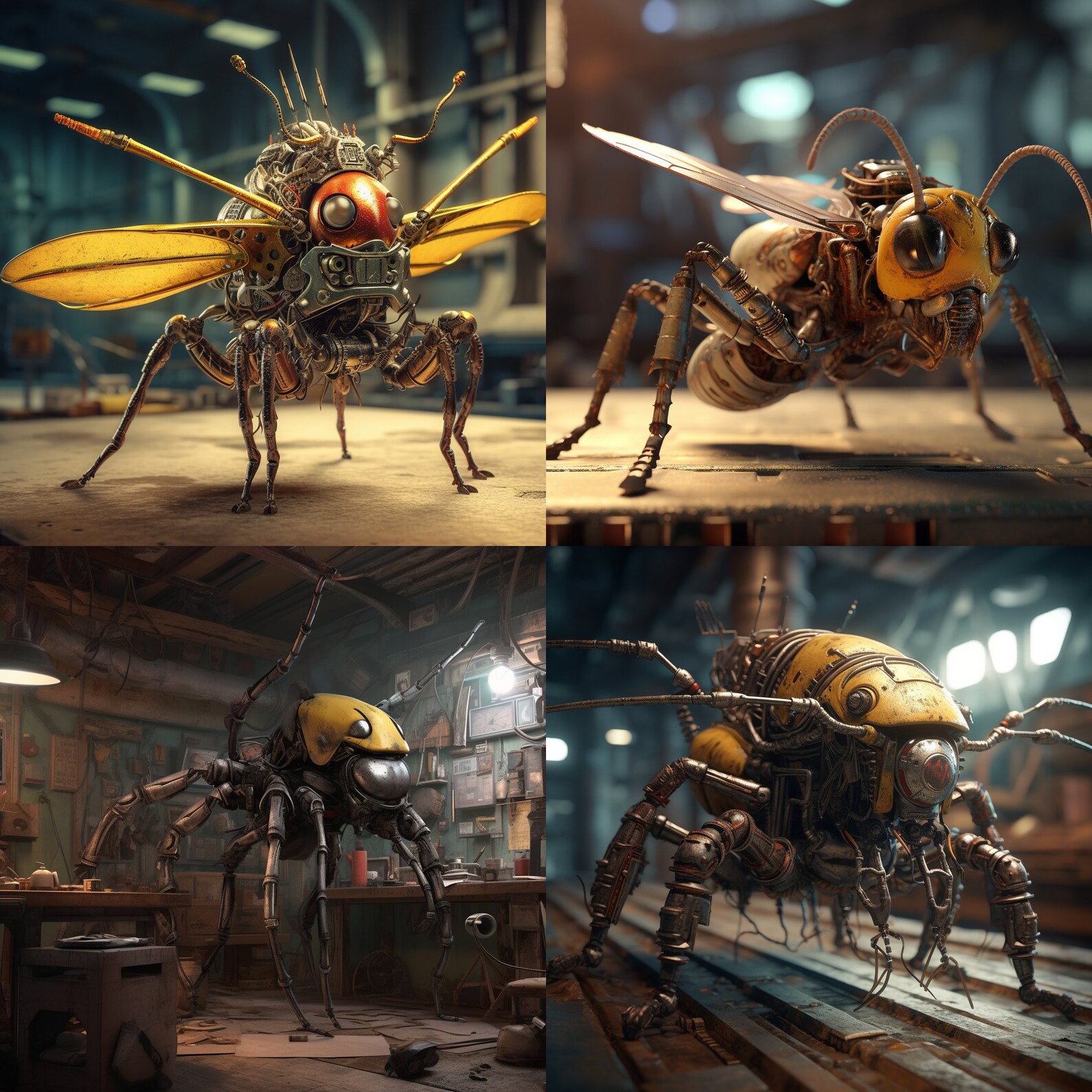 Mechanical Insect Picturemechanical Wingsfor T-shirt Picture - Etsy