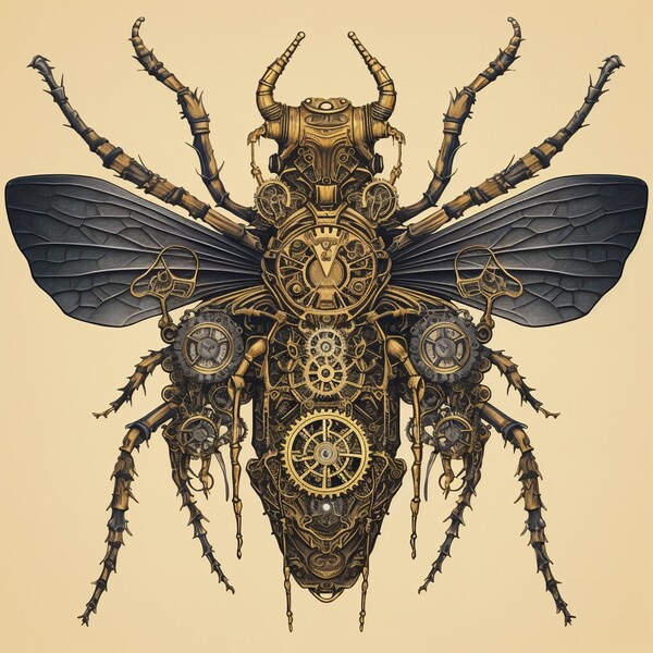 Mechanical Insects - Etsy