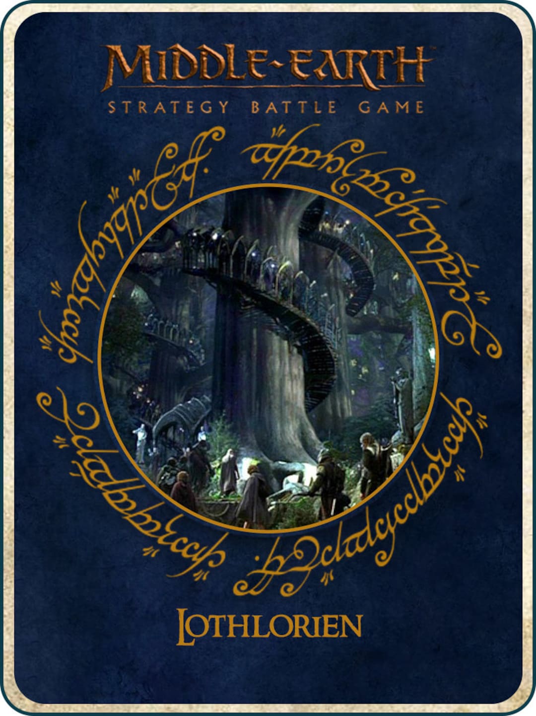 MESBG Custom Made Lothlorien Profile Cards - Etsy