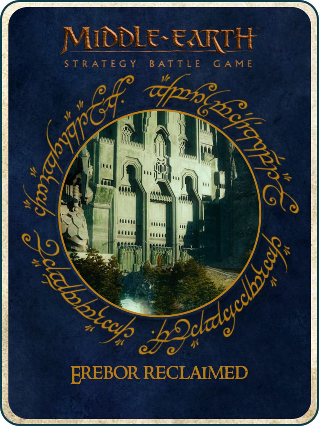 MESBG Custom Made Erebor Reclaimed Profile Cards - Etsy