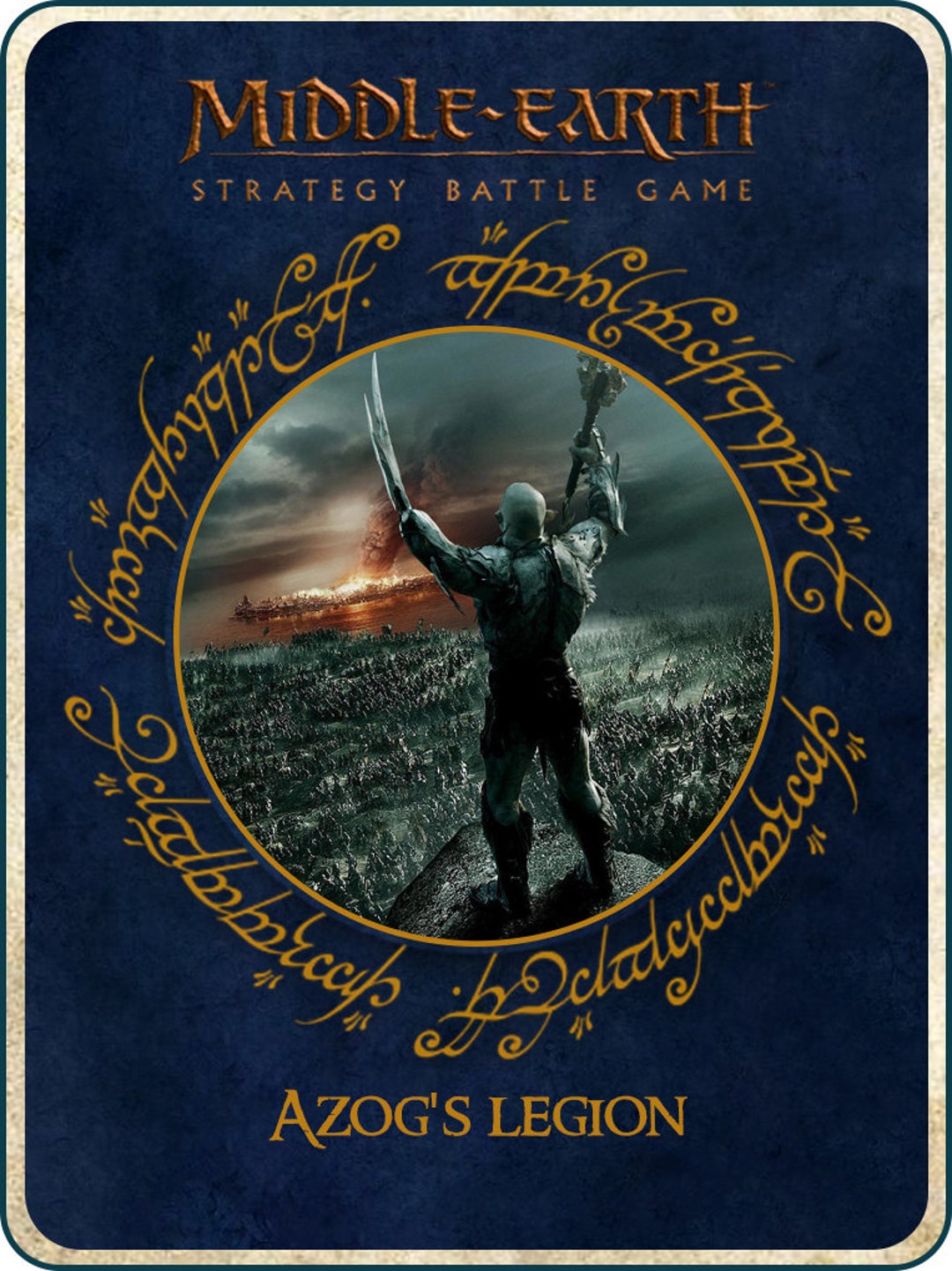 MESBG Azog's Legions & Azog's Hunters Profile Cards Custom Made - Etsy