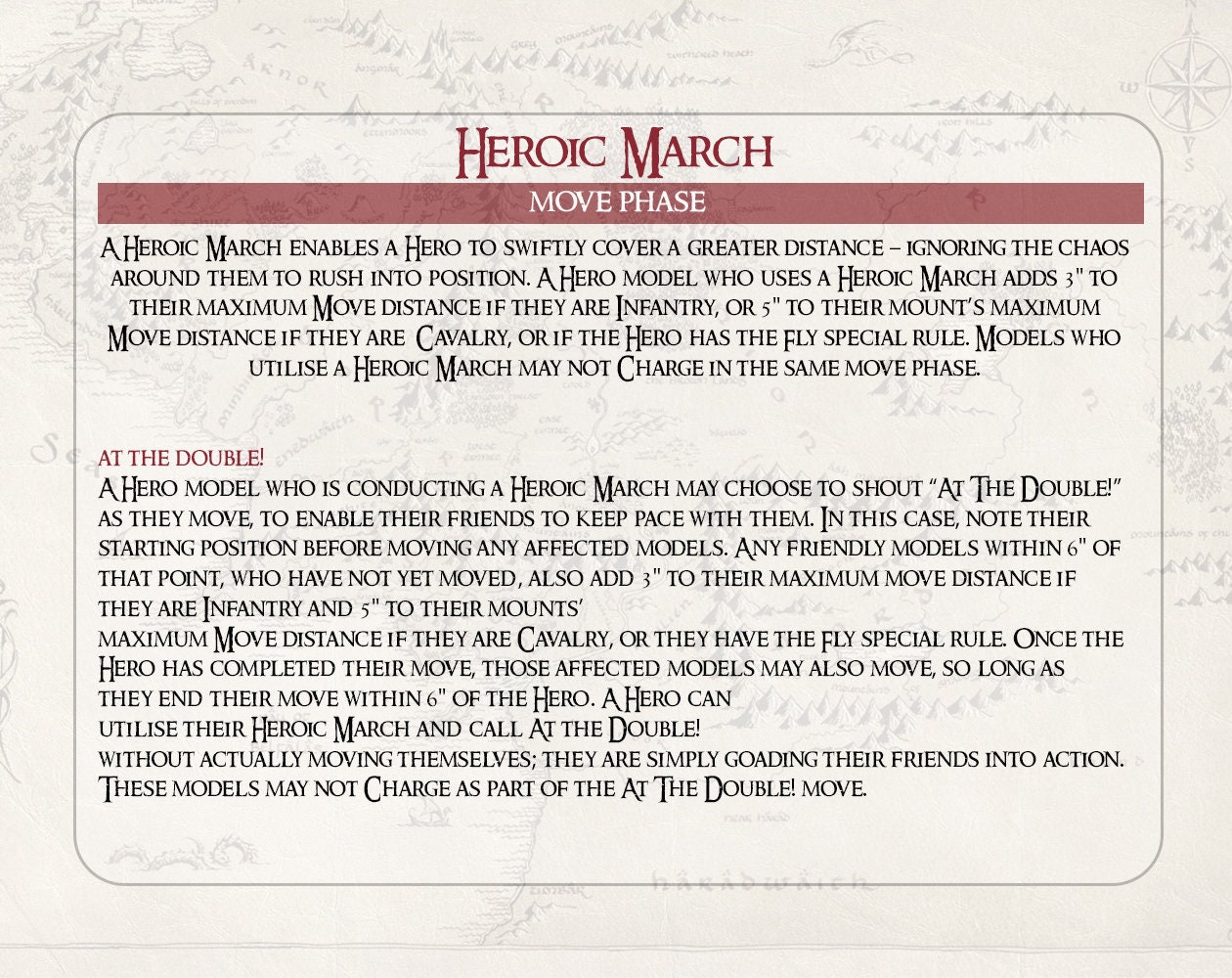 MESBG Horizontal Custom Made Profile Cards Heroic and - Etsy