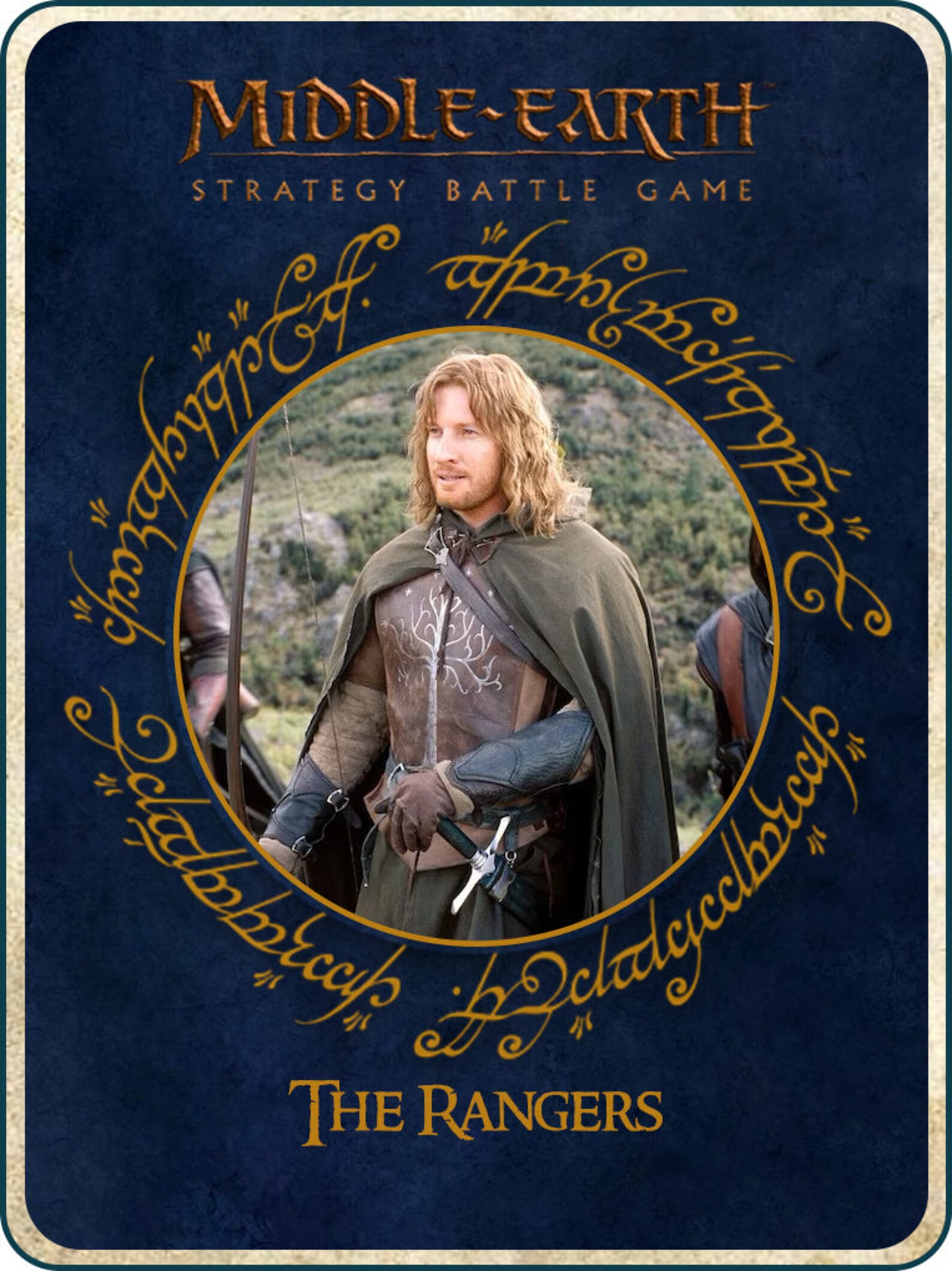 MESBG Custom Made Rangers Profile Cards - Etsy