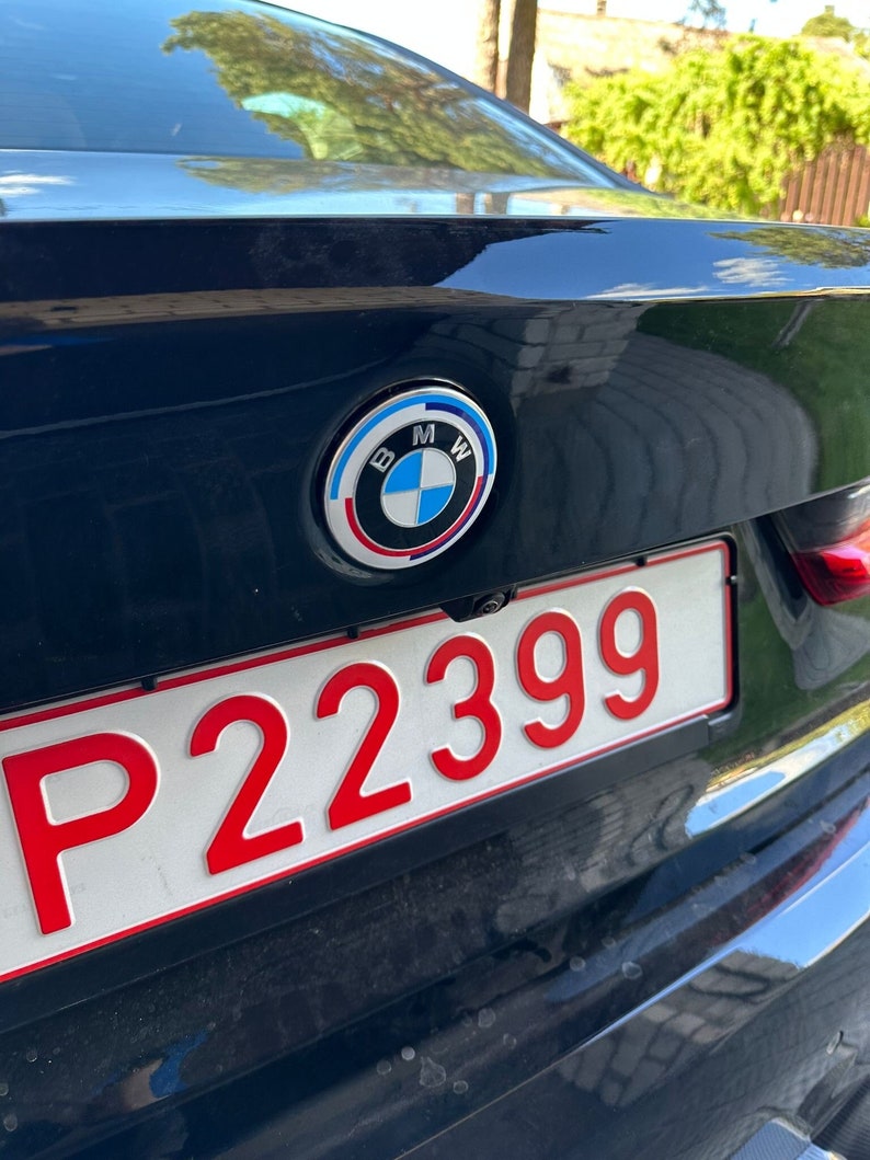 2pcs BMW 50th Anniversary Emblem. 82/74mm Hood and Trunk - Etsy