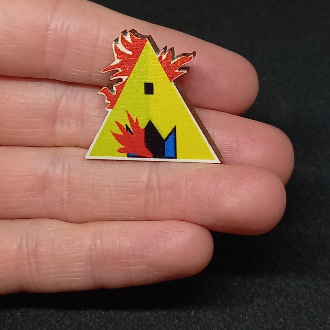 Midsommar Horror Movie Yellow Temple MAGNET Fire Temple Yellow Pyramid ...