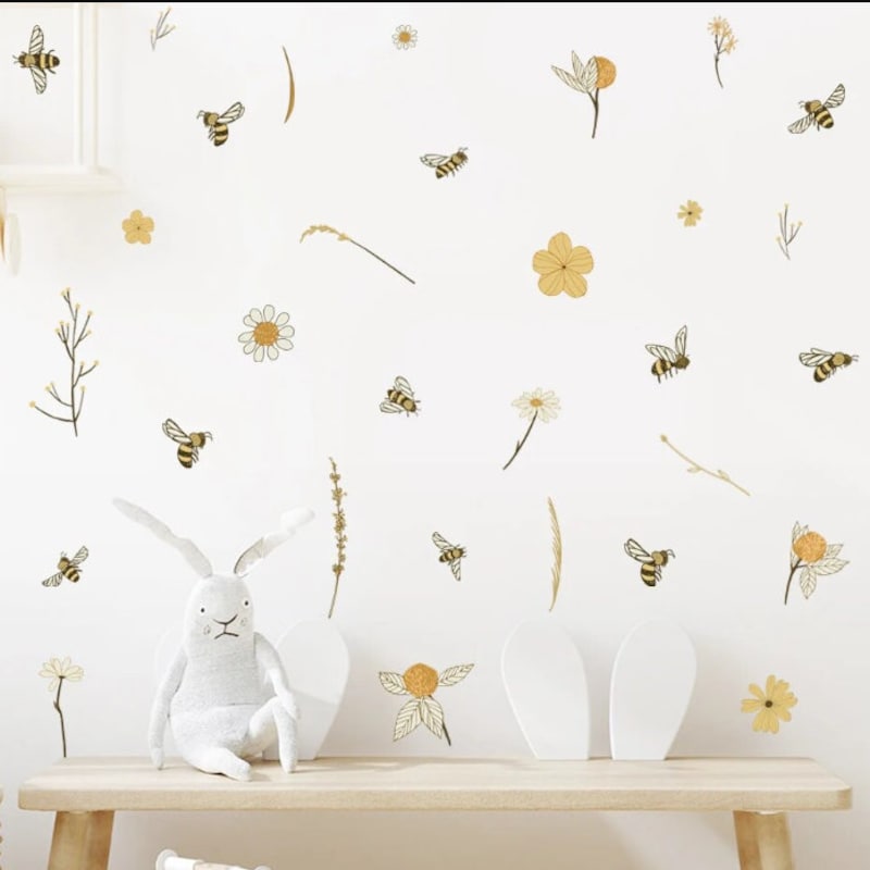 Bee Wall Stickers - Etsy UK