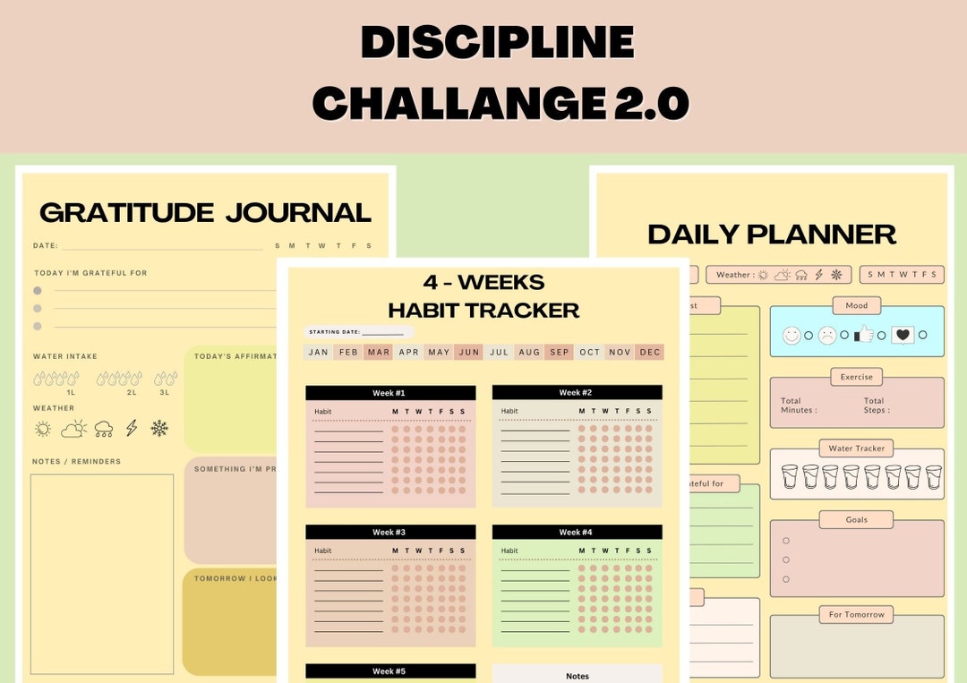 The Complete Self-improvement System: Habit Tracker, Planner, and ...