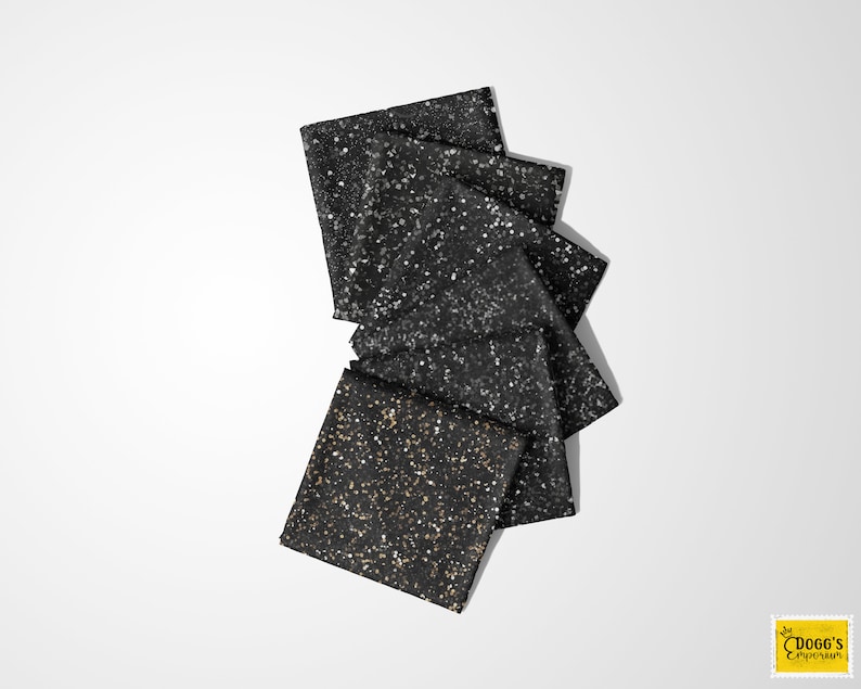 Black Glitter Background Digital Papers Seamless Patterns Printable ...