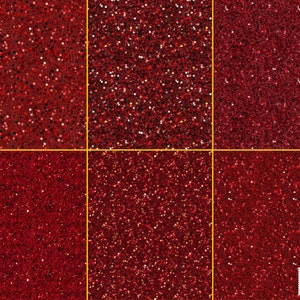 Red Glitter Background Digital Papers Seamless Patterns Printable Paper ...